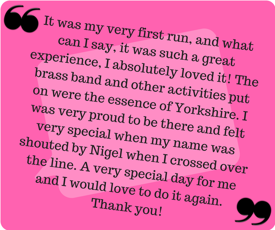 Feedback – Kirkbymoorside 10k